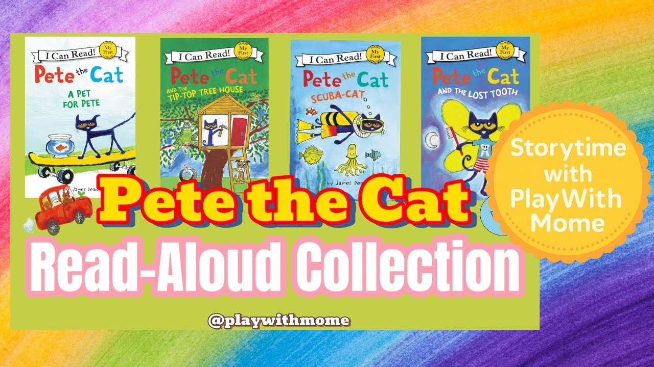 Pete the Cat | Bedtime Story Collection | Read-Aloud Story for Kids ...