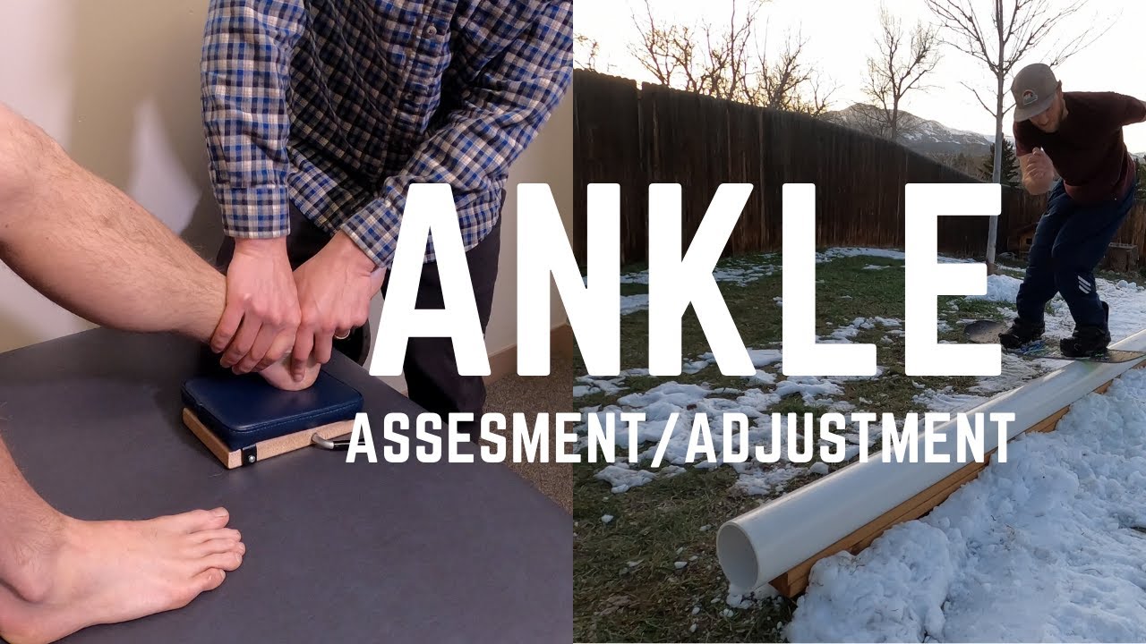 Snowboarder Gets Ankle Adjustment - YouTube