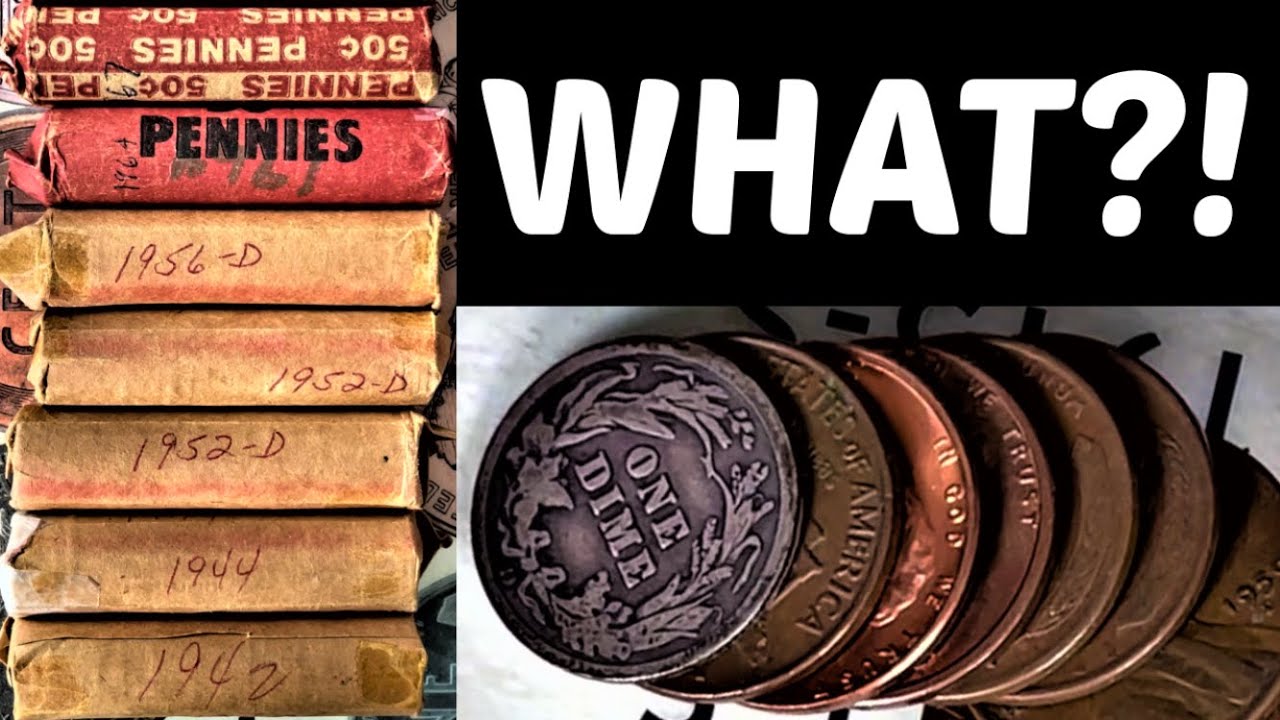 40 YEAR OLD PENNY ROLLS: LET'S SEE WHAT'S INSIDE! - YouTube