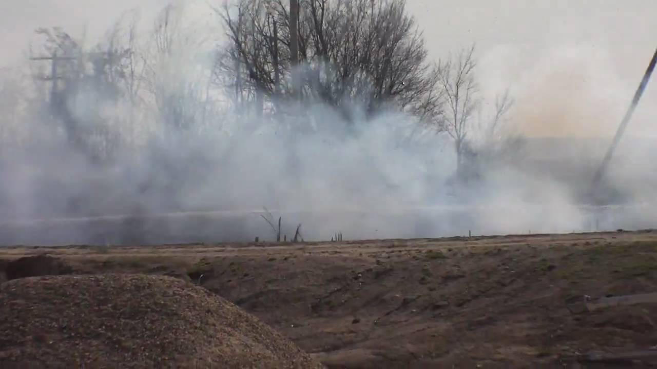 ditch burning - YouTube