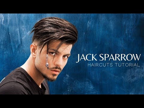 Jack Sparrow Inspired Hairstyle & Haircuts Tutorials | Men's Hairstyles #NEW 2017