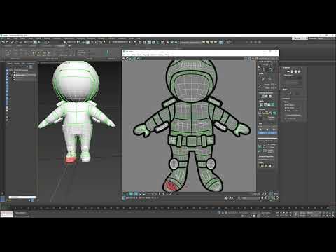 [Unity-AR-ColorMapping] How to make coloring 3D with 3ds Max - YouTube
