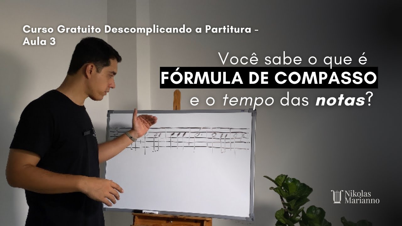 Aprenda sobre fórmula de compasso e os tempos de maneira FÁCIL - YouTube