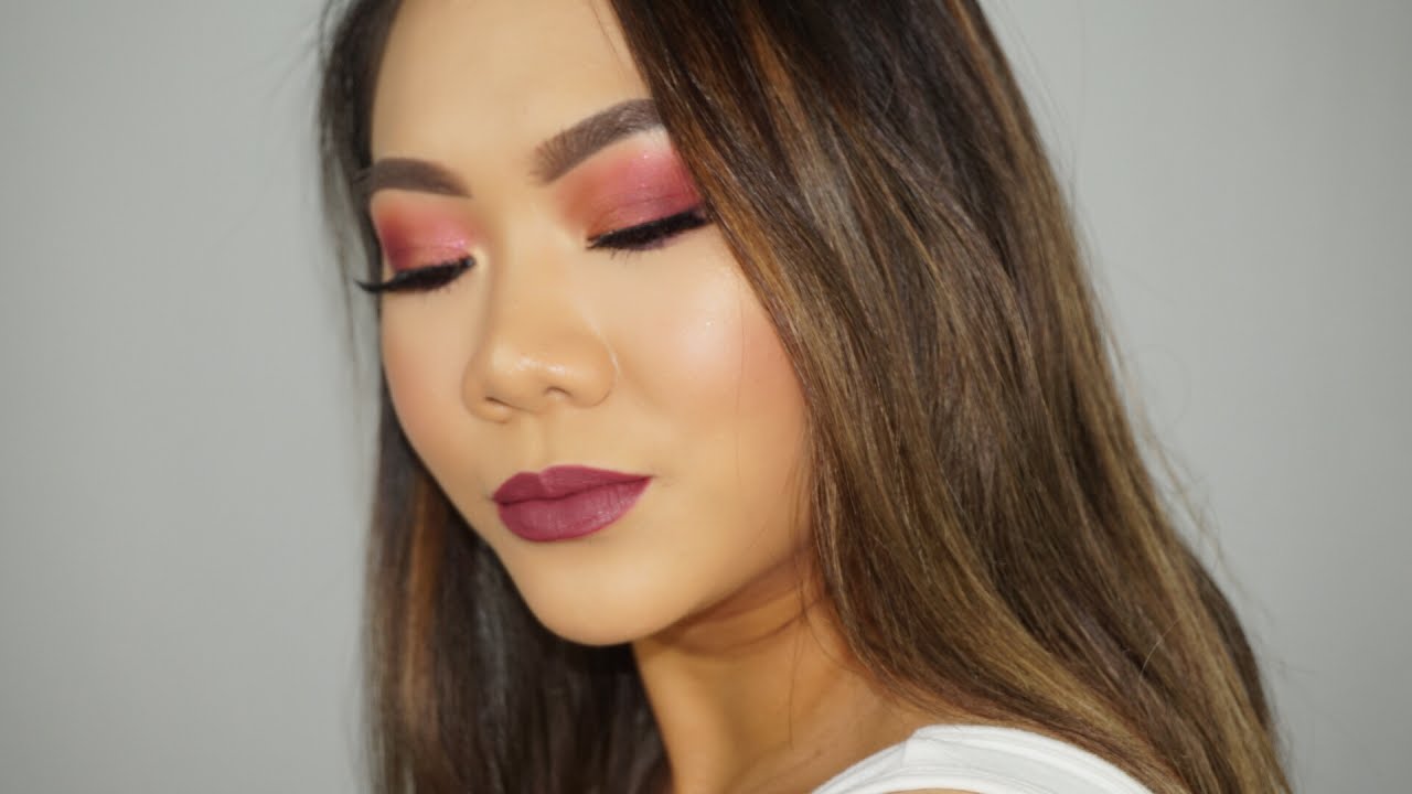 DEMO & REVIEW | Karrueche x ColourPop 'FEM ROSA' | Helen Duong - YouTube