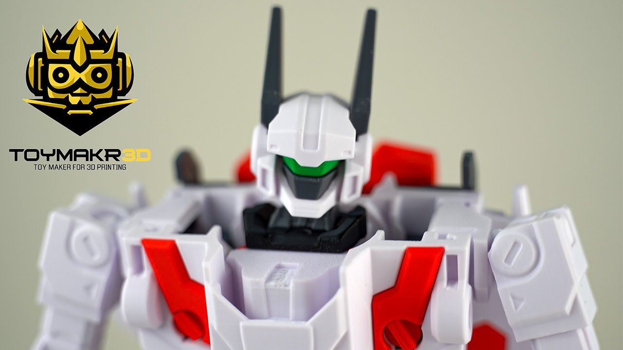 3-In-1 Transforming Robotech Action Figure - YouTube