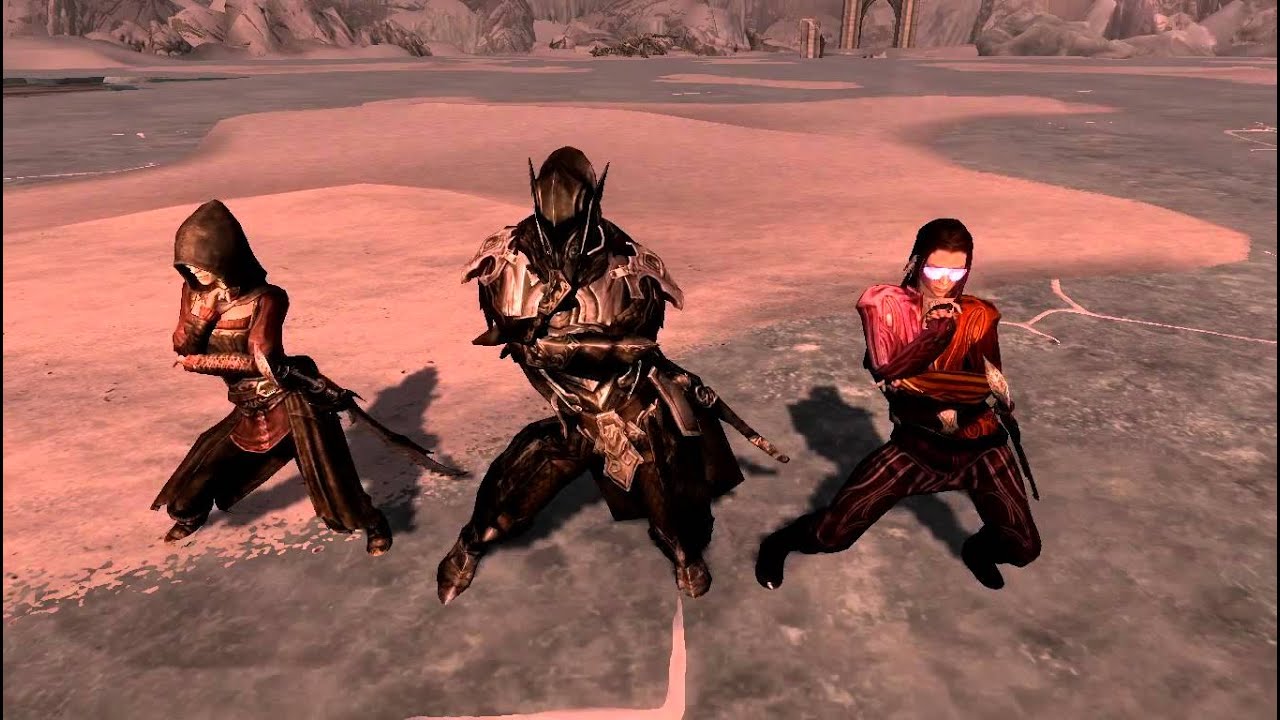 Skyrim Dance - Gentleman - YouTube