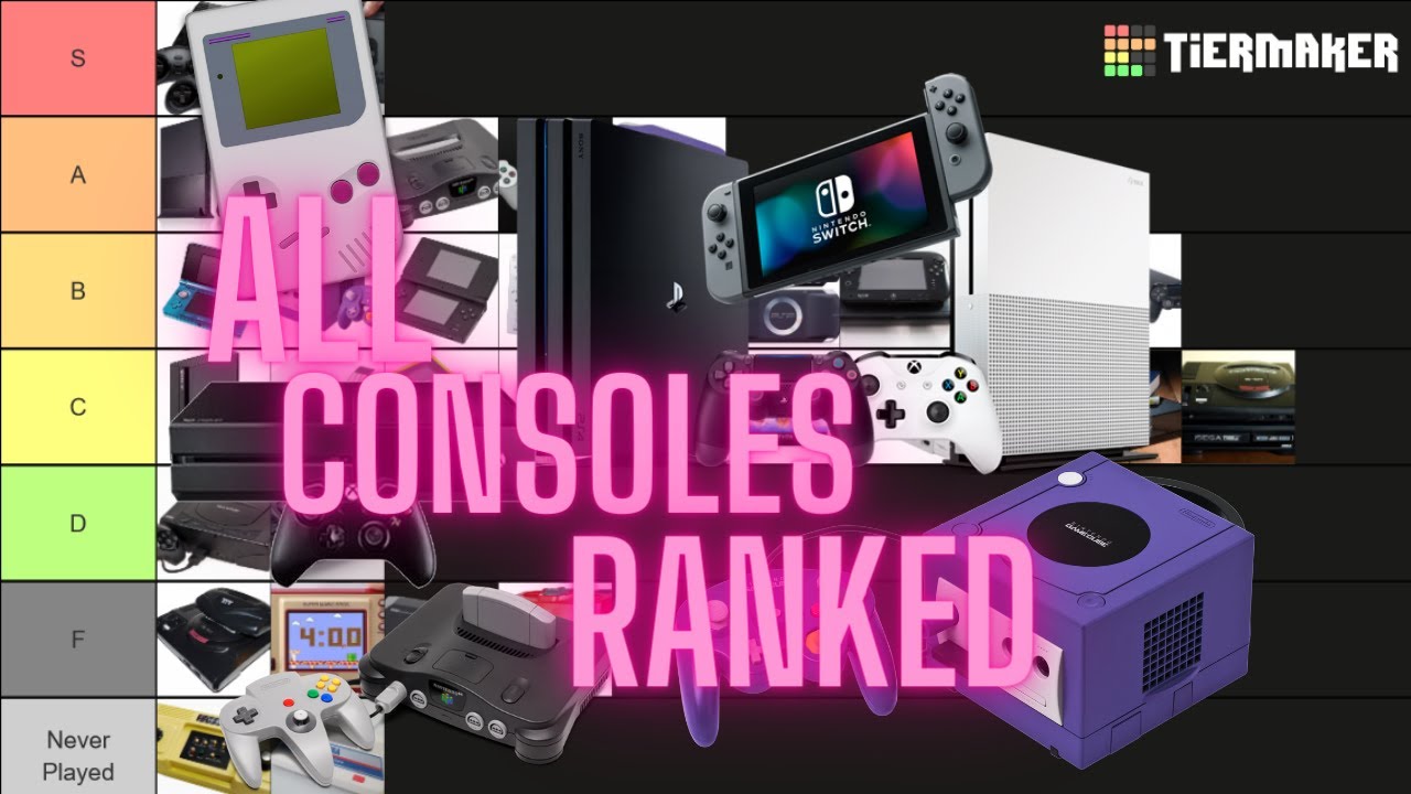 Ranking All Major Consoles and Handhelds - YouTube