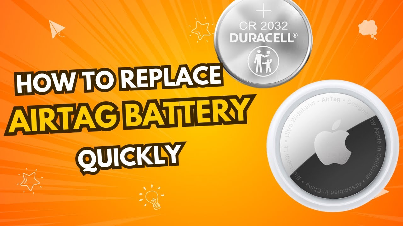 How to Change/Replace the Battery in Apple AirTag | Easy Step-by-Step ...