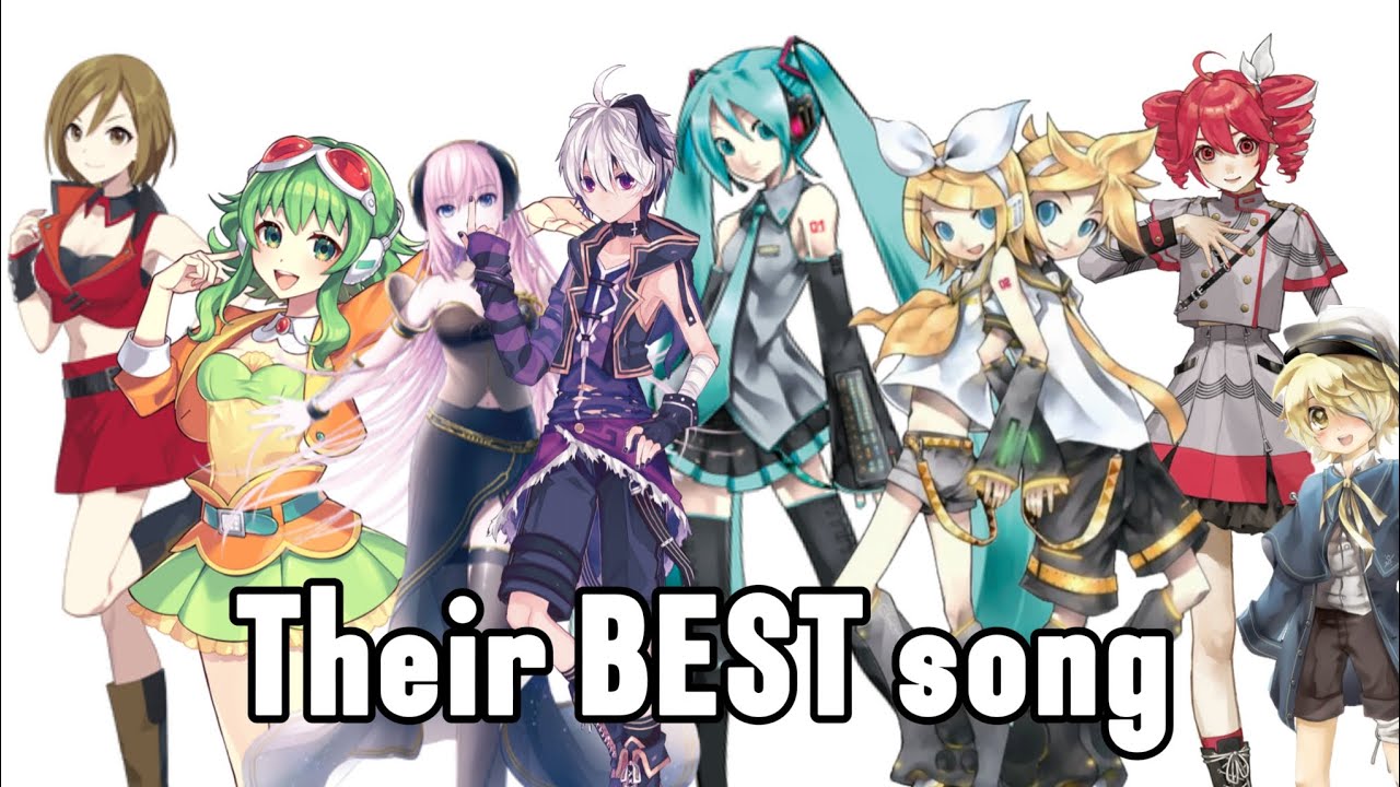 My favourite song from each Vocaloid! 🎶 (Part 1) - YouTube