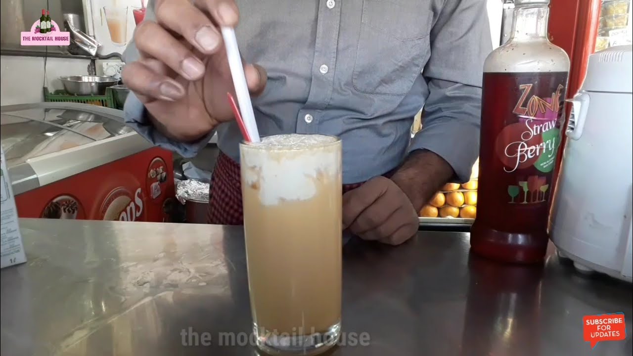 Milky mango || easy steps || the mocktail house - YouTube