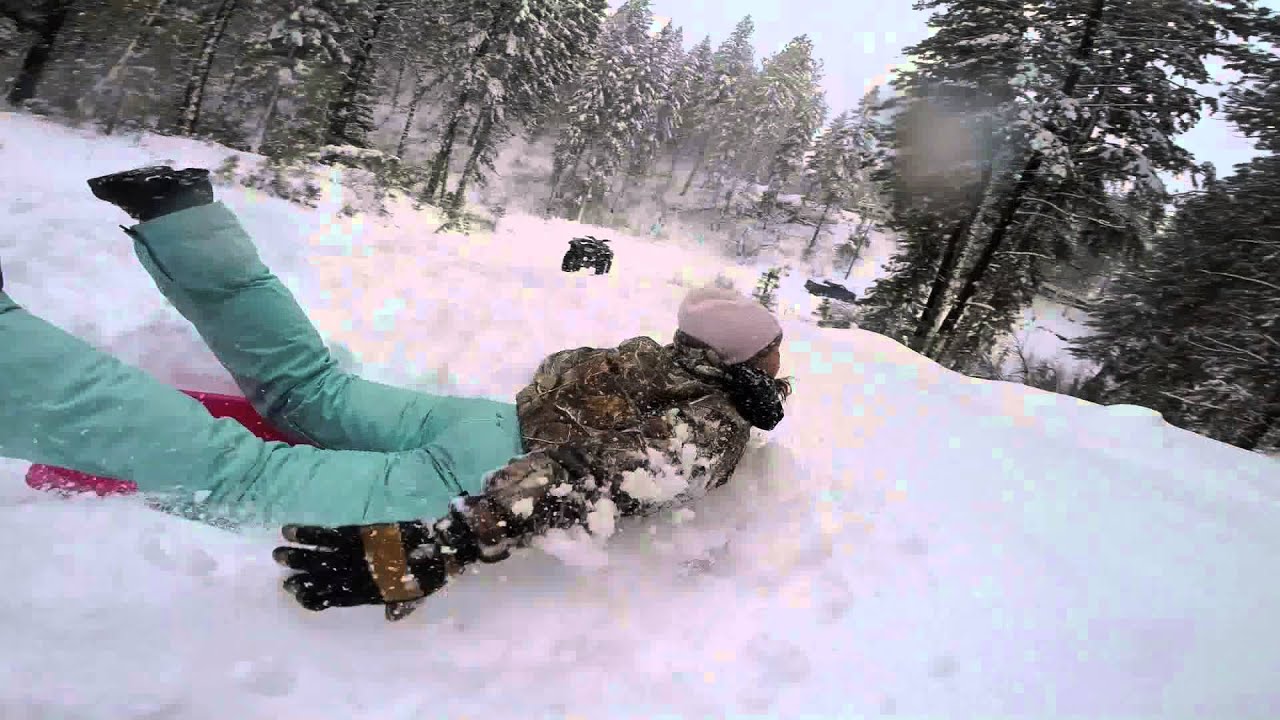 Extreme Sledding - YouTube
