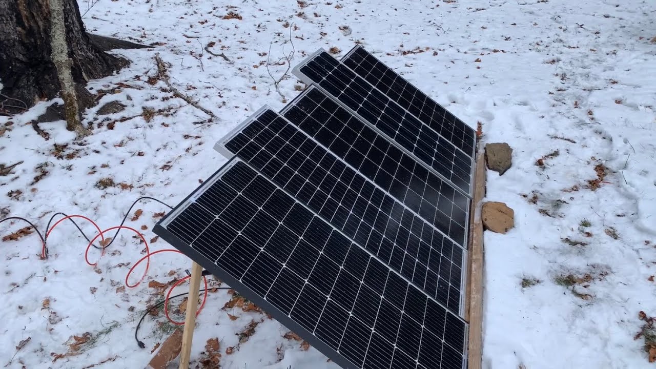 5 Solar Panels and a Light Bulb - YouTube