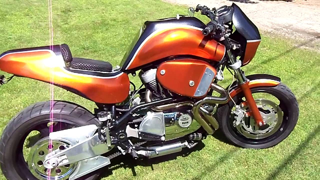 Buell, custom street fighter. - YouTube