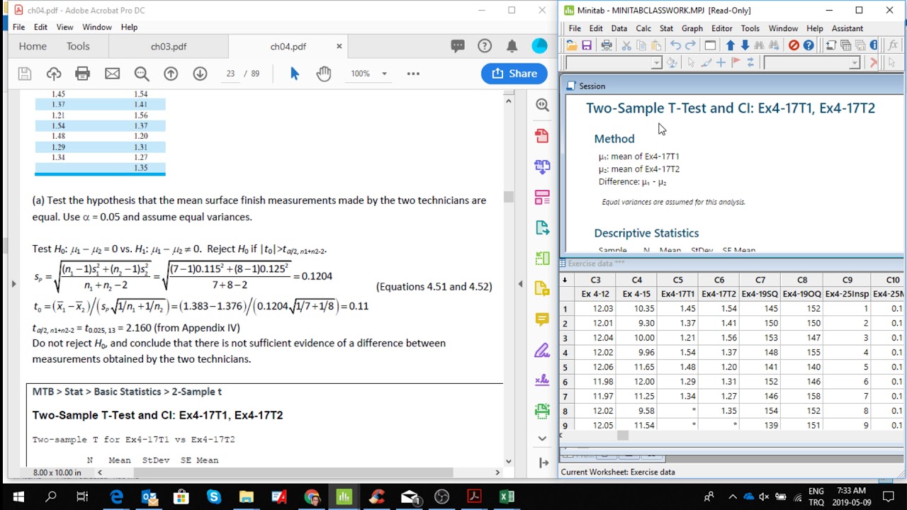 MINITAB, MINITAB MODELING, STATISTICS, STATISTICAL MODELING - YouTube