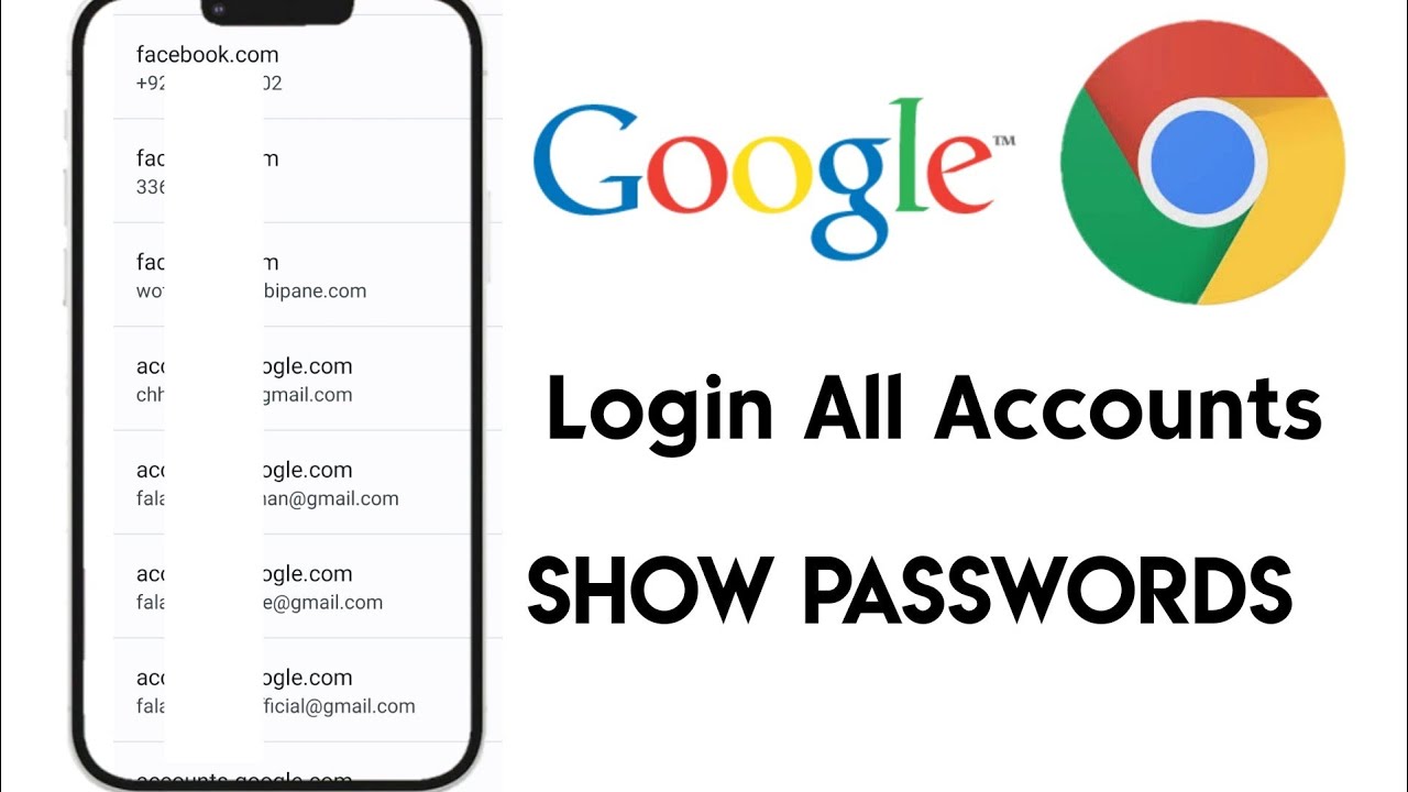 Login to your Google Chrome and check the password of any account ...