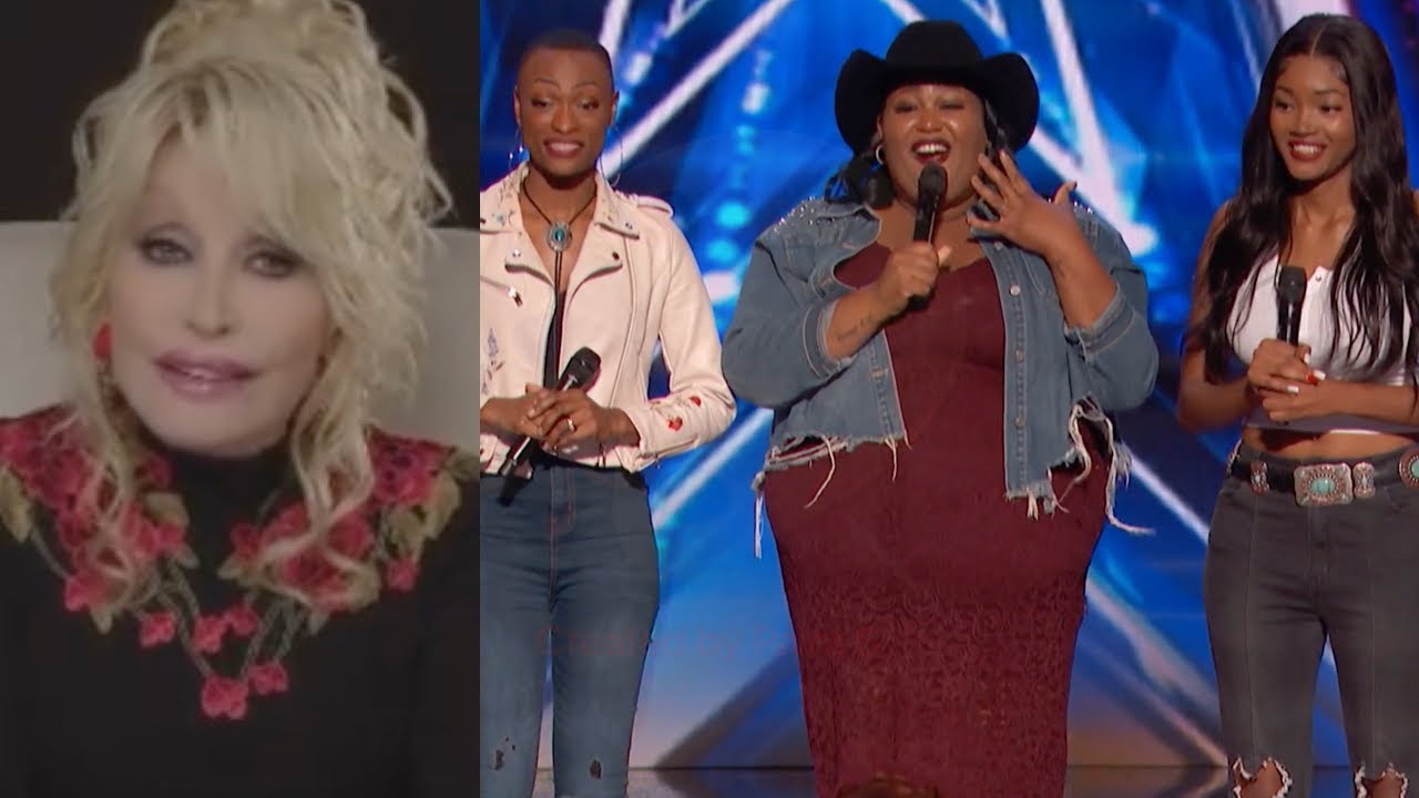 Dolly Parton Reacts To Chapel Hart's 'You Can Have Him Jolene' - YouTube