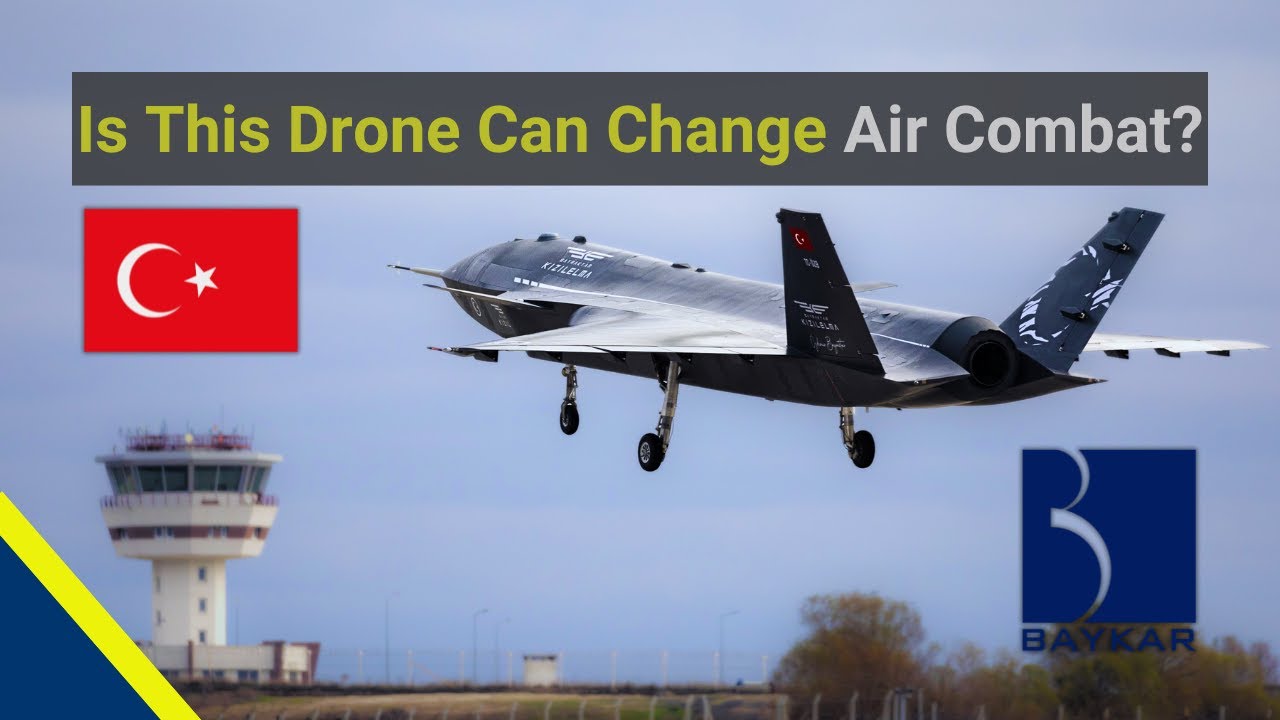 Turkey's Unmanned Fighter Jet Takes Flight! || Bayraktar KIZILELMA PT 3 ...