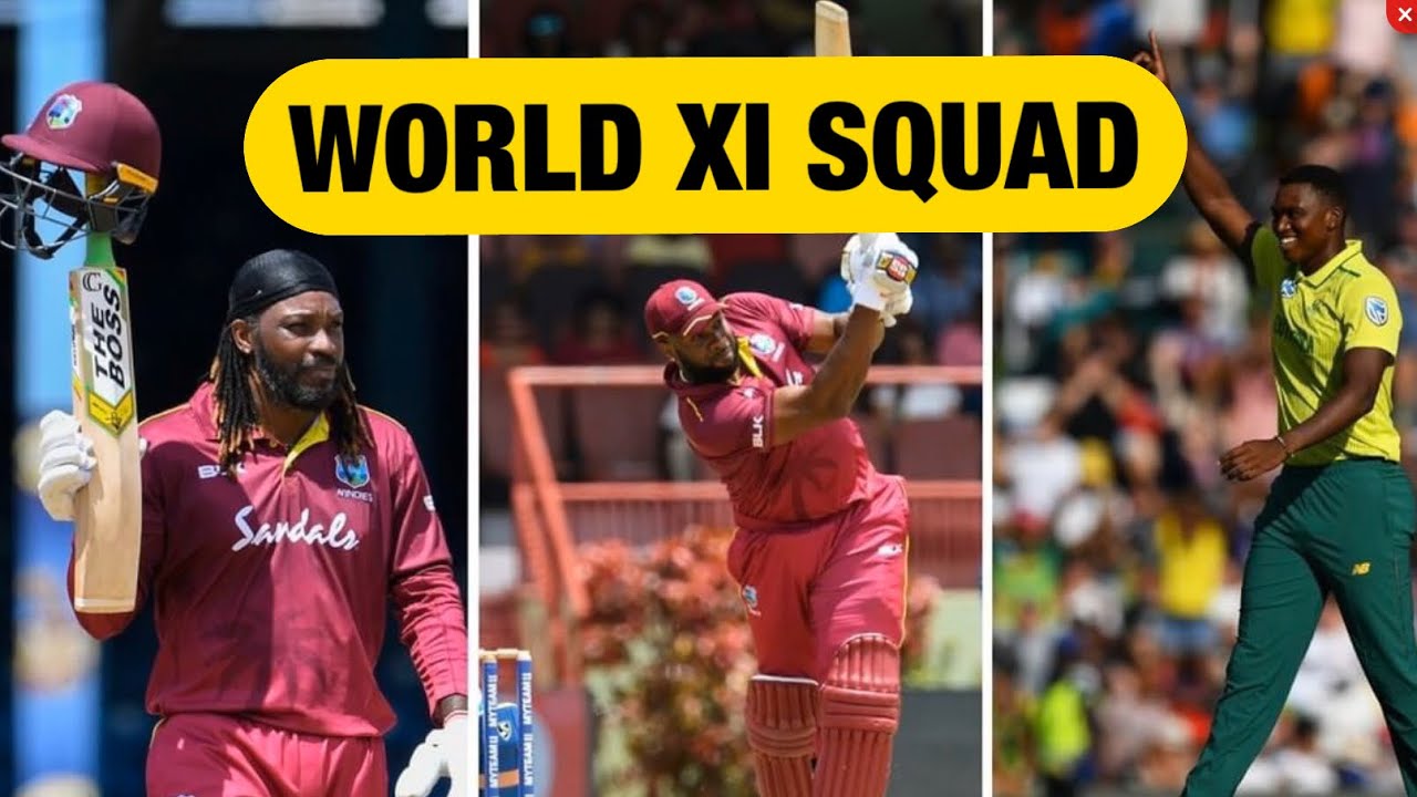 World 11 Squad Against Asia 11 | Asia XI vs World XI 2020 - YouTube