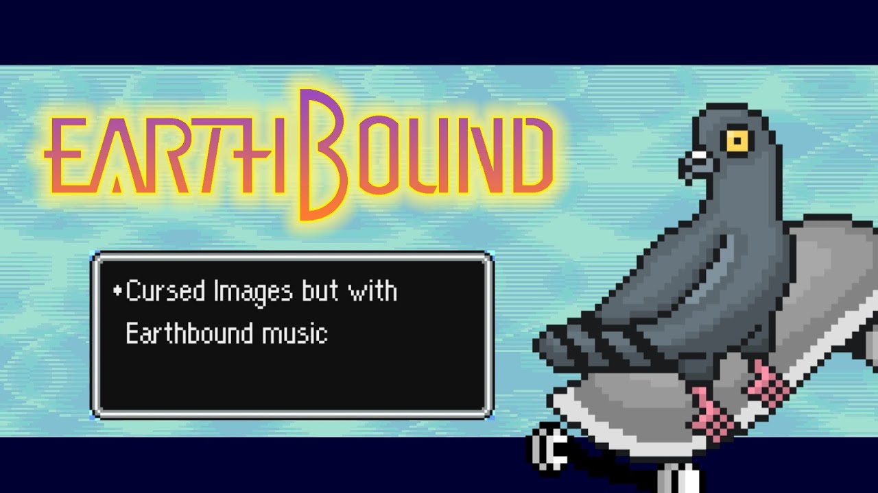 Cursed Images but with Earthbound Music (Actual Earthbound Battles ...