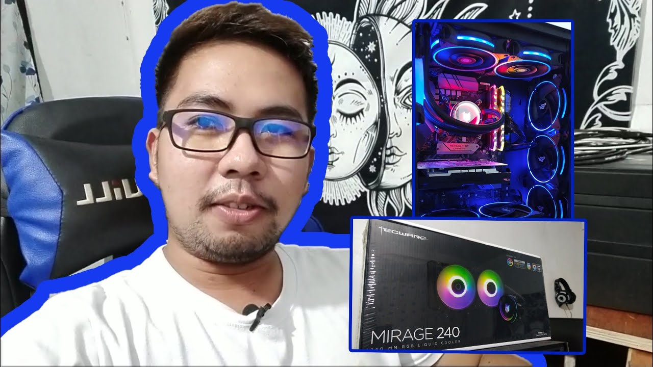 Sulit ba ang "Techware Mirage 240mm AIO cooler?" - YouTube