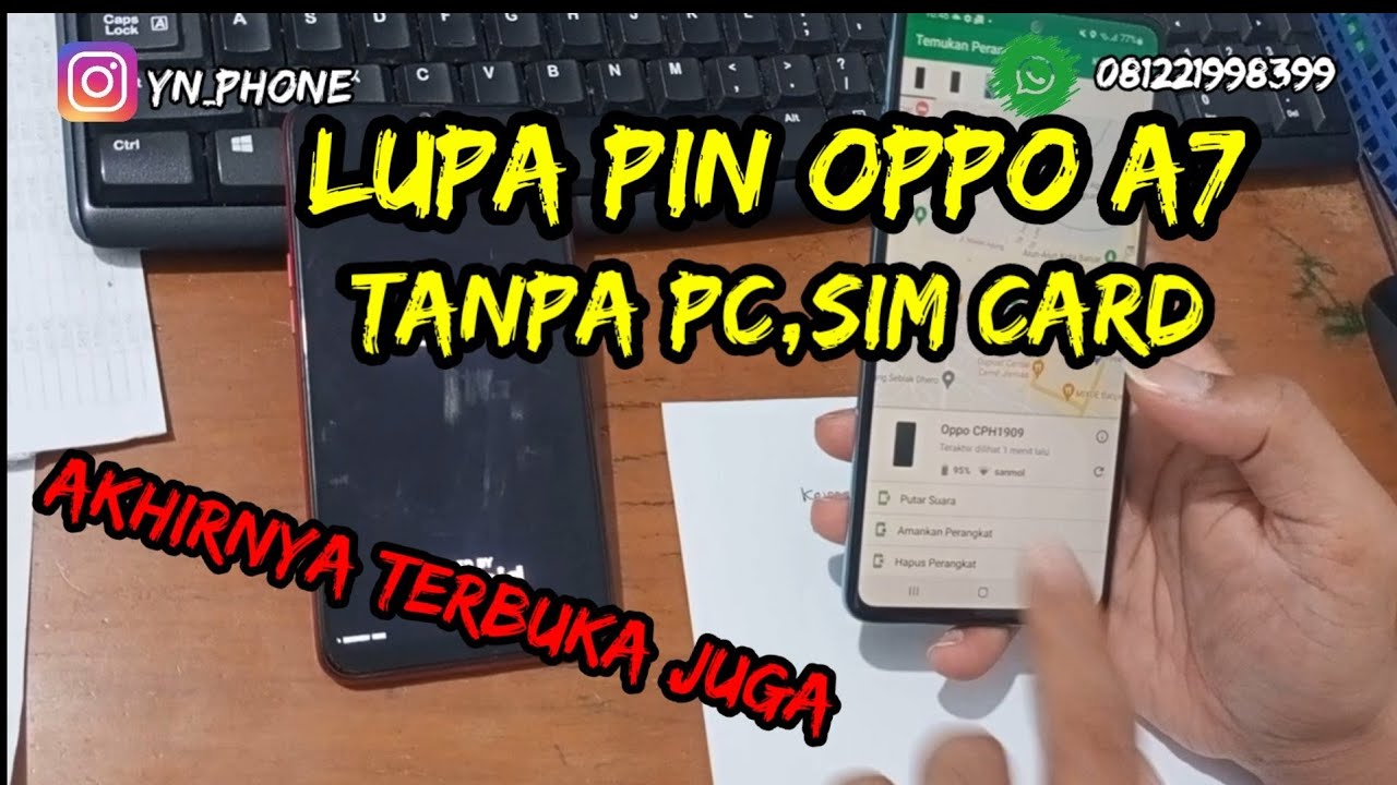 OPPO A7 LUPA PIN/PWD - YouTube