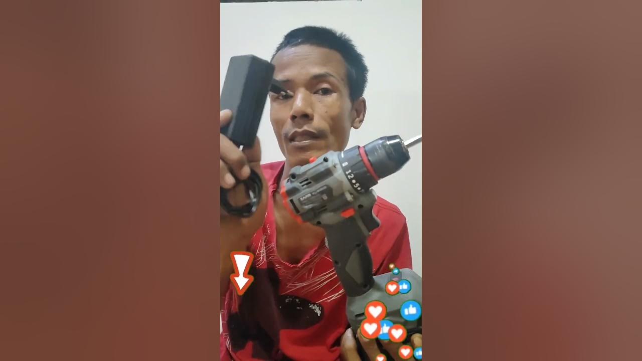 Bor tangan tanpa kabel 88v 5cell - YouTube