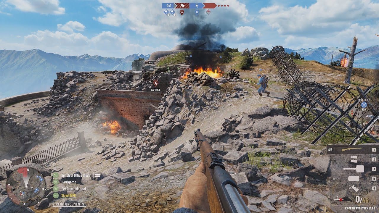 Isonzo Cengio gameplay Austro-Hungarian Mountaineer - YouTube