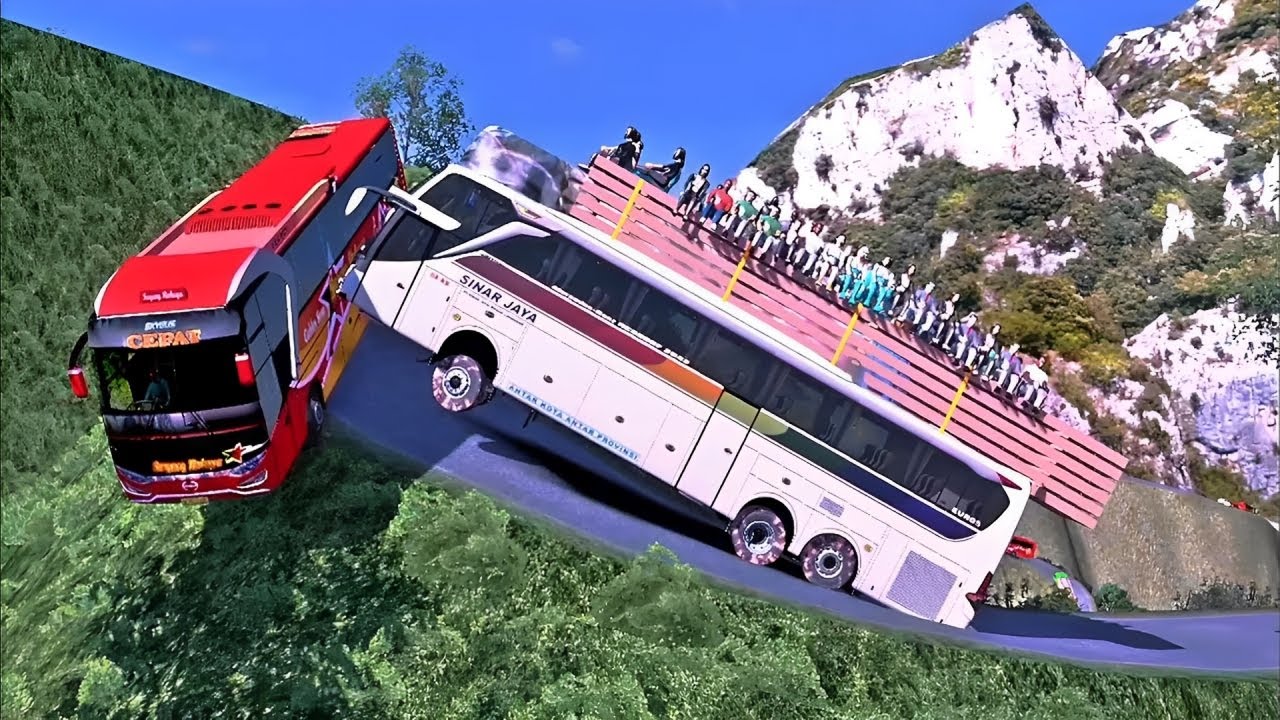 Riding the Most Dangerous Bus Roads on Earth #004 - YouTube