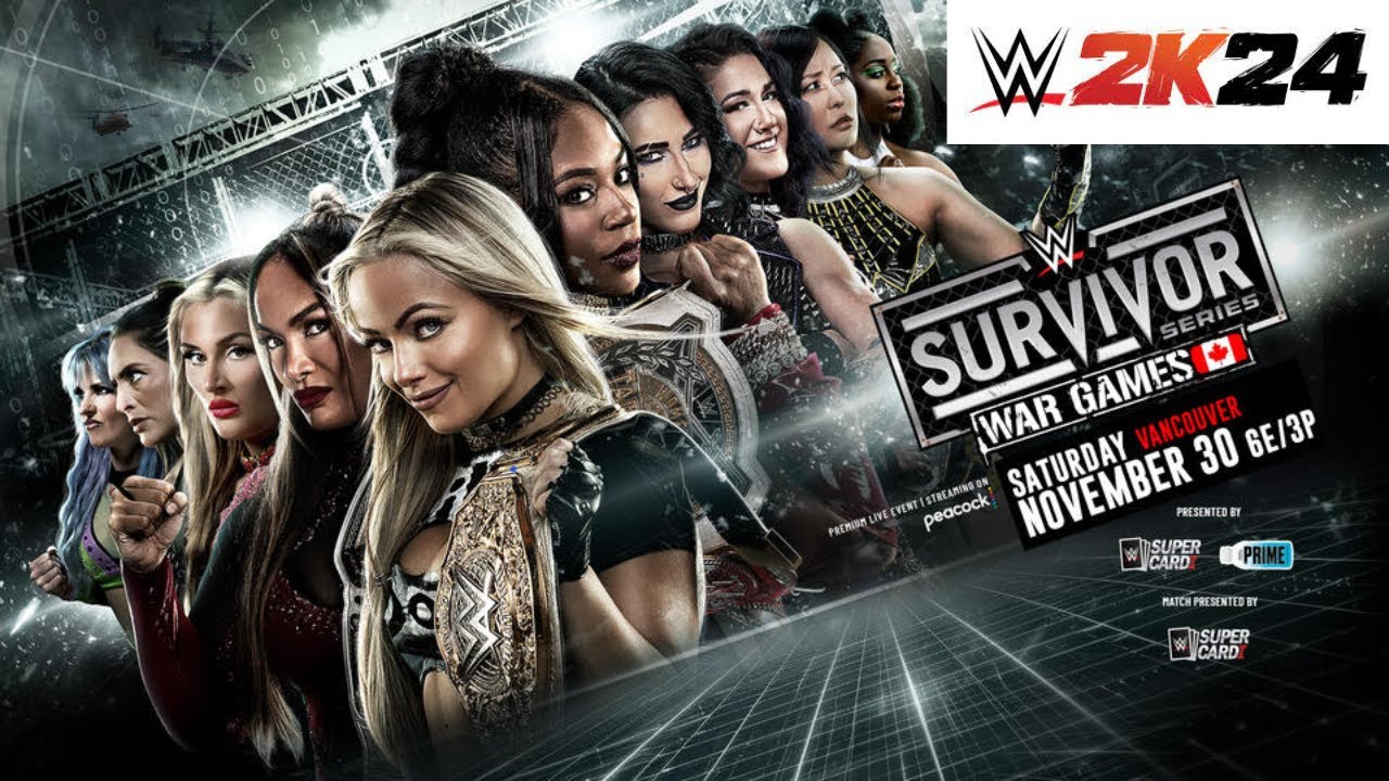 WWE 2K24: Women's WARGAMES Match - Survivor Series 2024 - YouTube