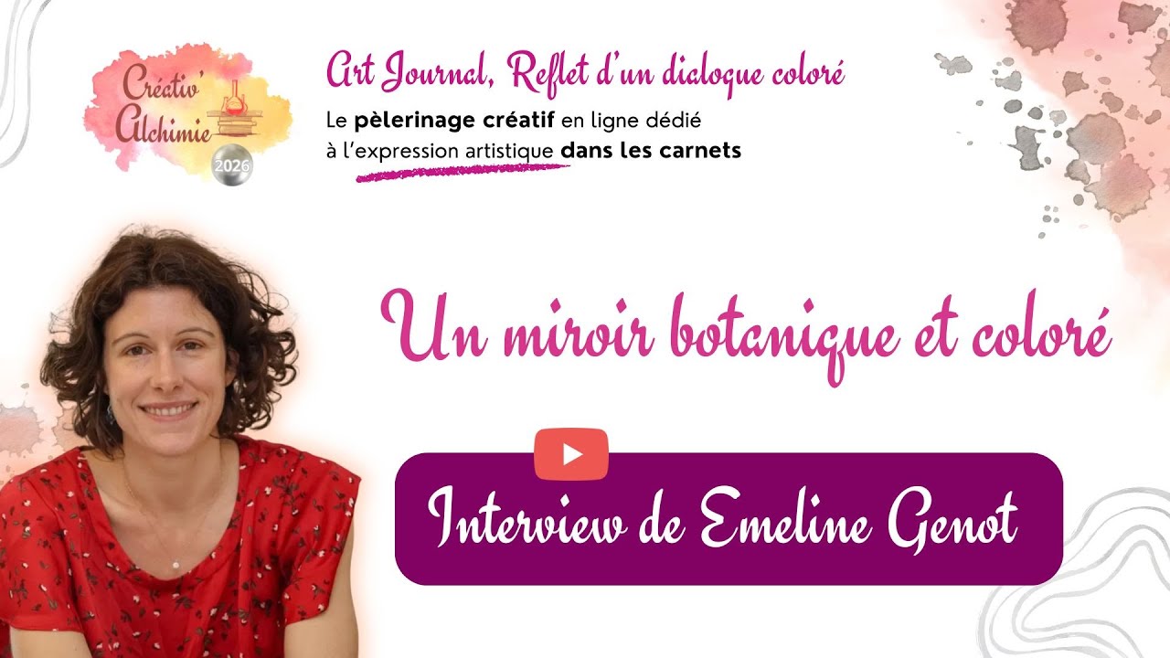 🌿 Un miroir botanique et coloré avec Emeline Gernot | Créativ'Alchimie ...