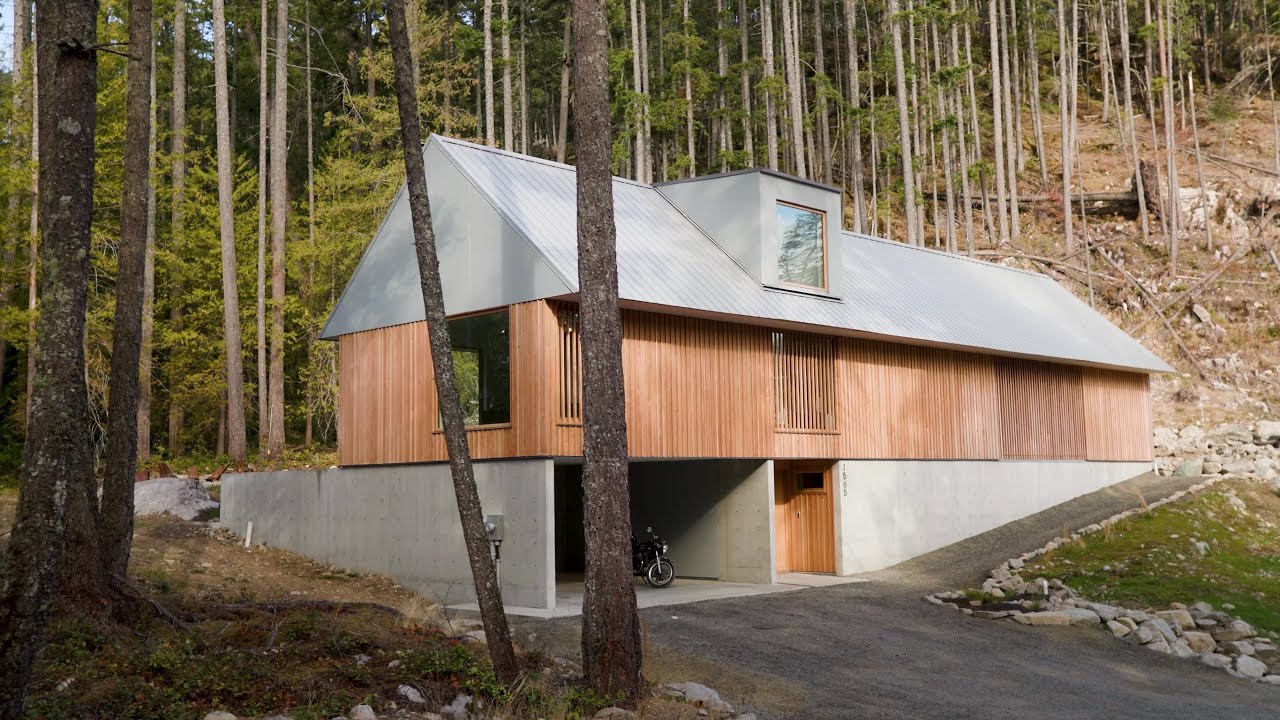 Inside a Nordic inspired modern gable home | Bowen Island | House Tour ...