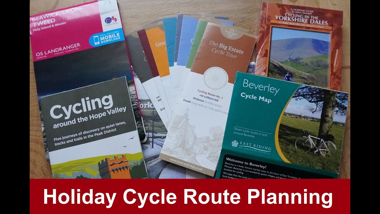 Holiday Cycle Route Planning - YouTube