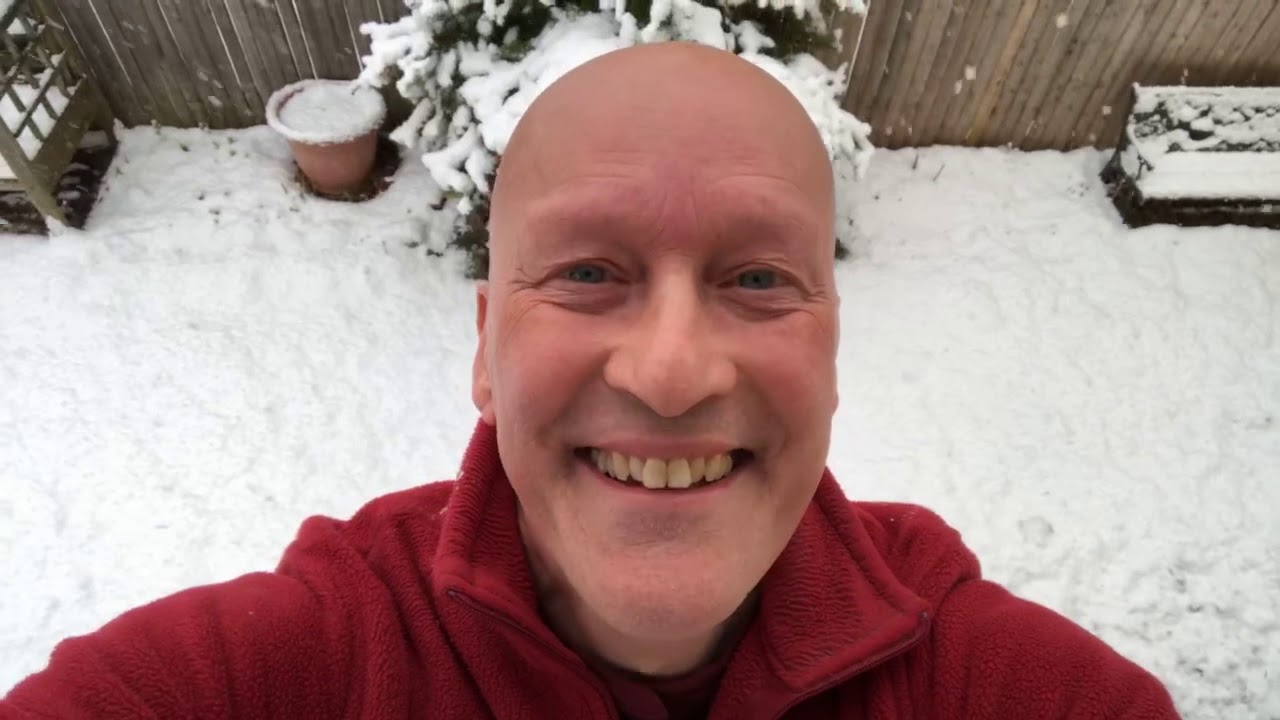 Snow Laughter Robert Rivest Quarantine Stress Relief - YouTube