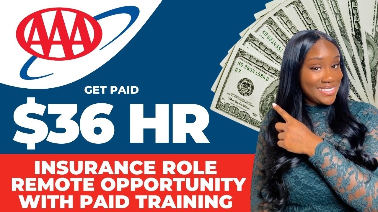 AAA Is Hiring! Get Paid $5,760/MONTH | AAA INSURANCE REMOTE JOBS ...
