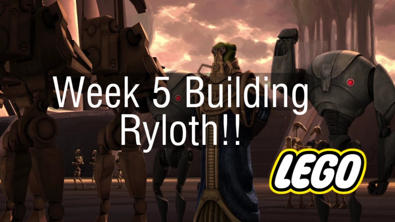 Building Ryloth in Lego: Week 5 Finished AT-OT and Starting Outpost ...