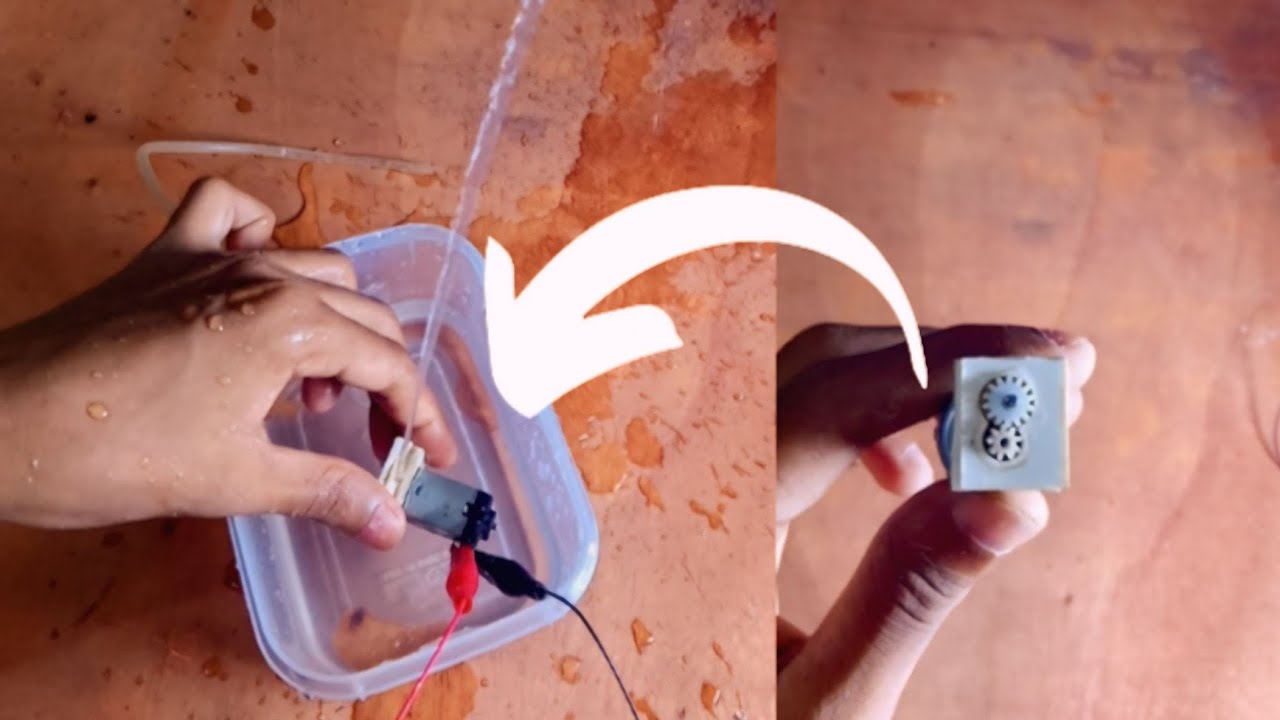 Making a Mini hydraulic pump / DIY hydraulic pump - YouTube