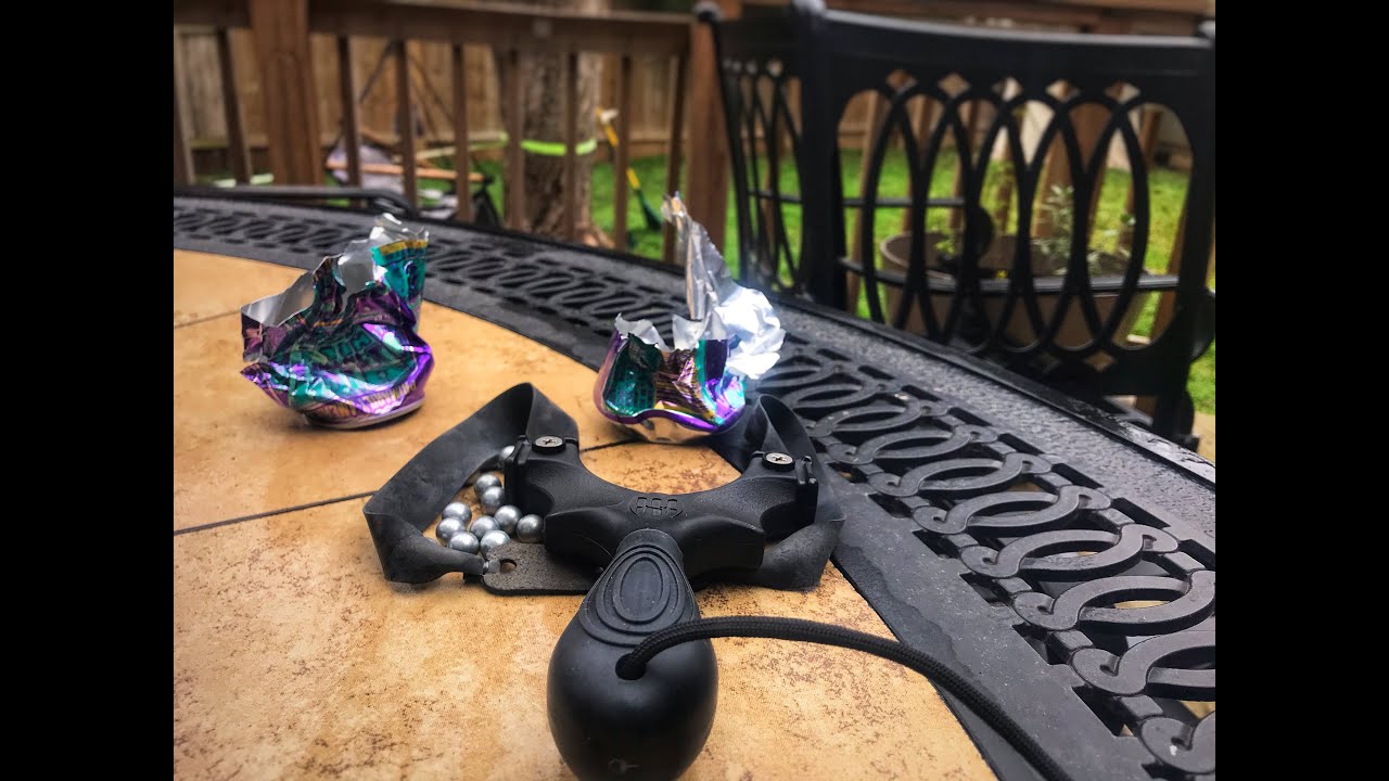 First can cut with the Simple Shot Scout XT!!! - YouTube