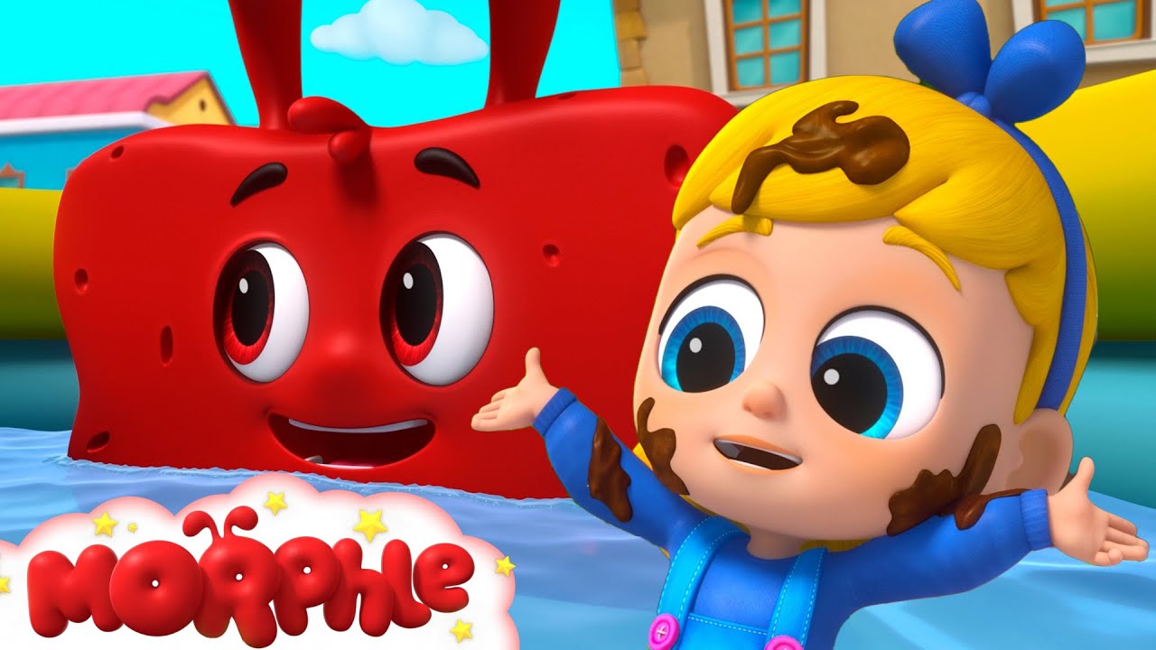 Muddy Morphle Takes A Bath! | 3D Mila and Morphle Cartoons | Morphle vs ...