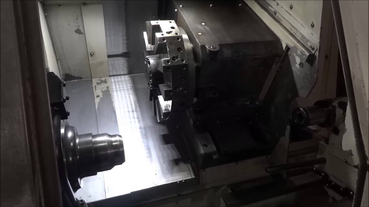 DAEWOO LYNX 210C CNC LATHE - YouTube