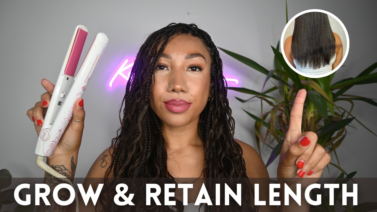 USE Heat to GROW & RETAIN LENGTH - YouTube