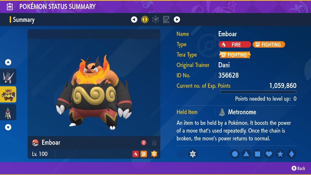 Emboar (Attacker) - Duos - 7 Star Incineroar Raid - Pokemon Scarlet ...