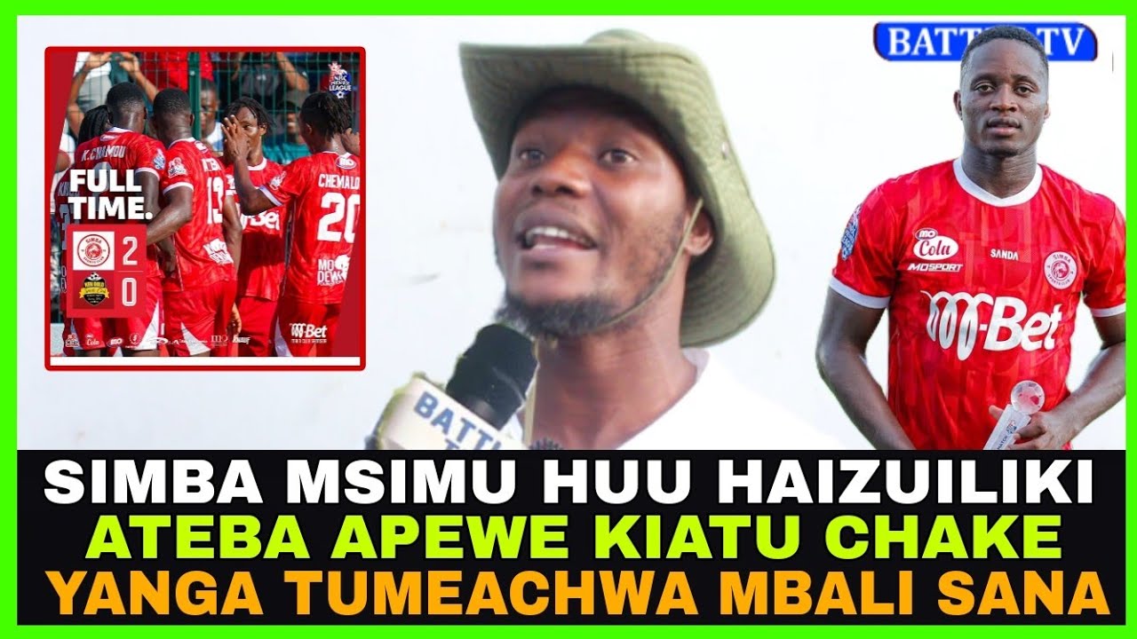 DOSSA WA YANGA AKUBALI MOTO WA SIMBA NBC/ ATEBA APEWE KIATU CHAKE YANGA ...