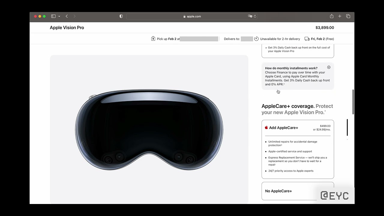 Apple Vision Pro Pre-Order! - YouTube