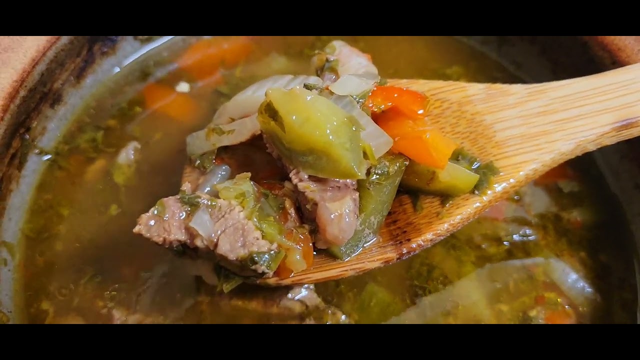 Organic Beef Cilantro Stew - YouTube