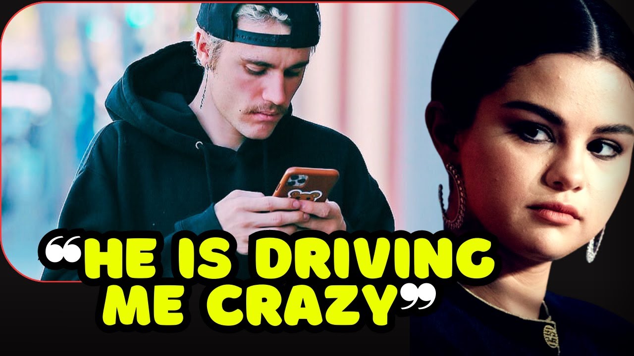Justin bieber is texting Selena Gomez and Selena is fed up with his ...