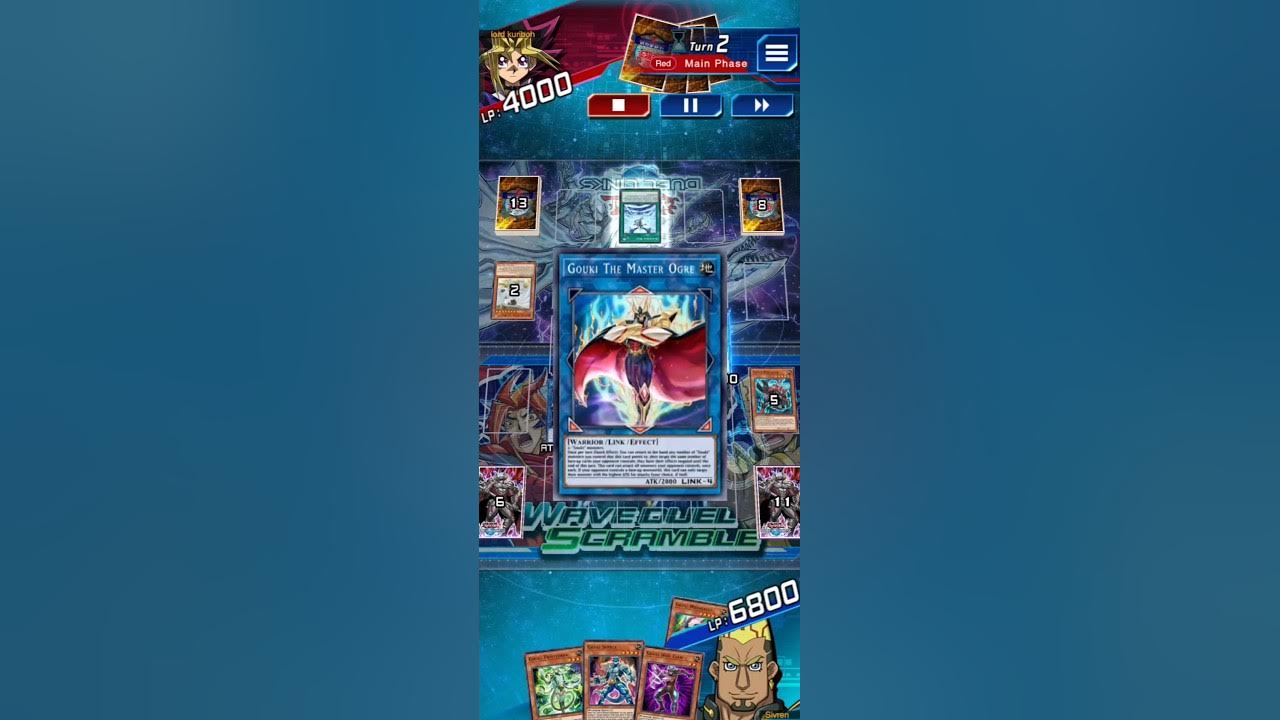 How to Gouki Combo with New Support and New Skill Gouki's Comeback [Yu-Gi-Oh! Duel Links] # ...