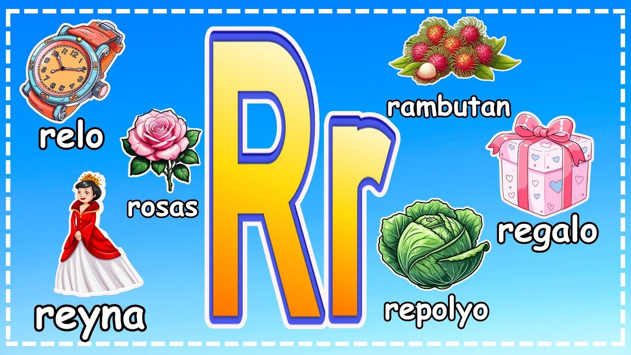 LeArN wiTh KiNdEr- Letrang Rr (Filipino) - YouTube