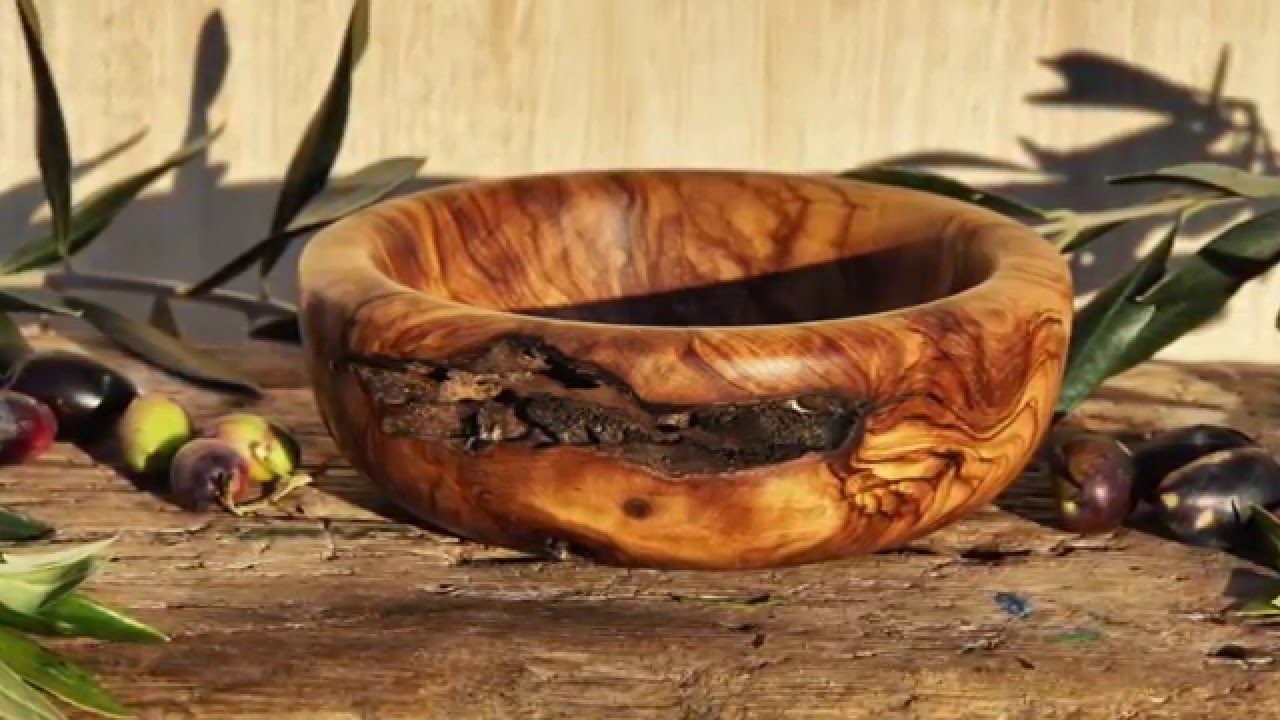 Ξυλοτορνος- Φοντανιερα απο ξυλο ελιας - Οlive root wood fondant bowl ...