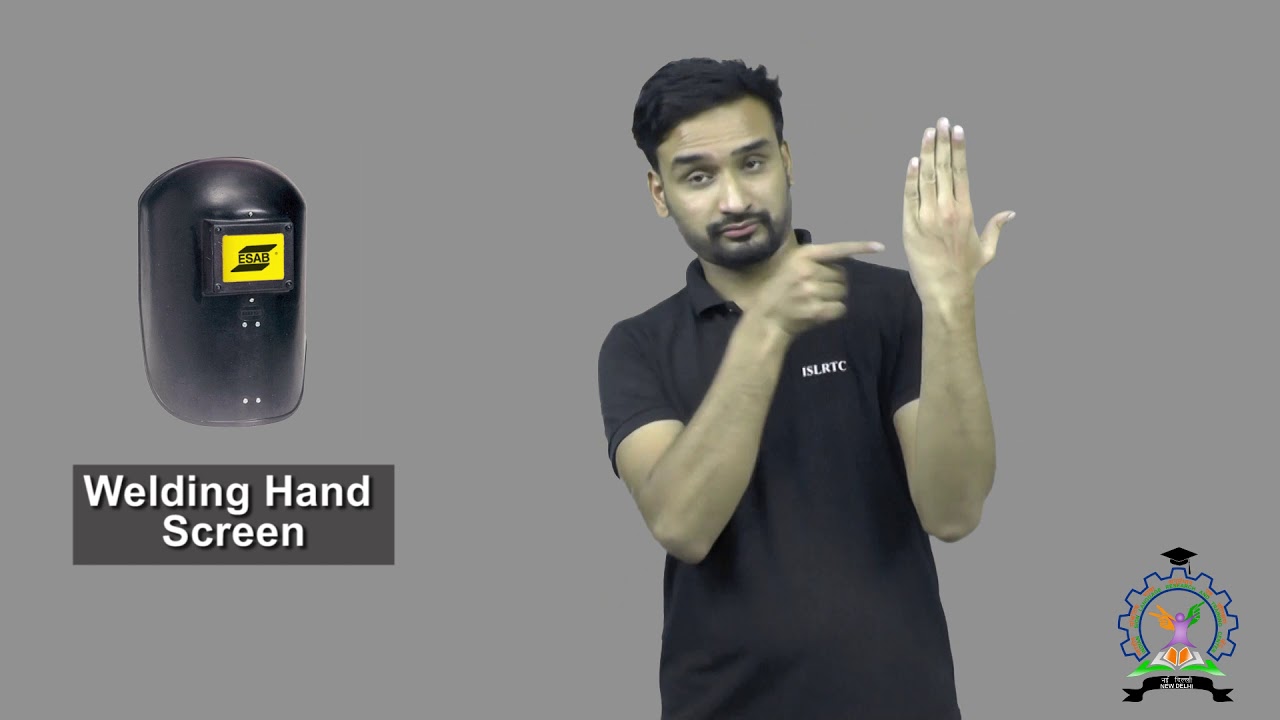 Welding Hand Screen - YouTube