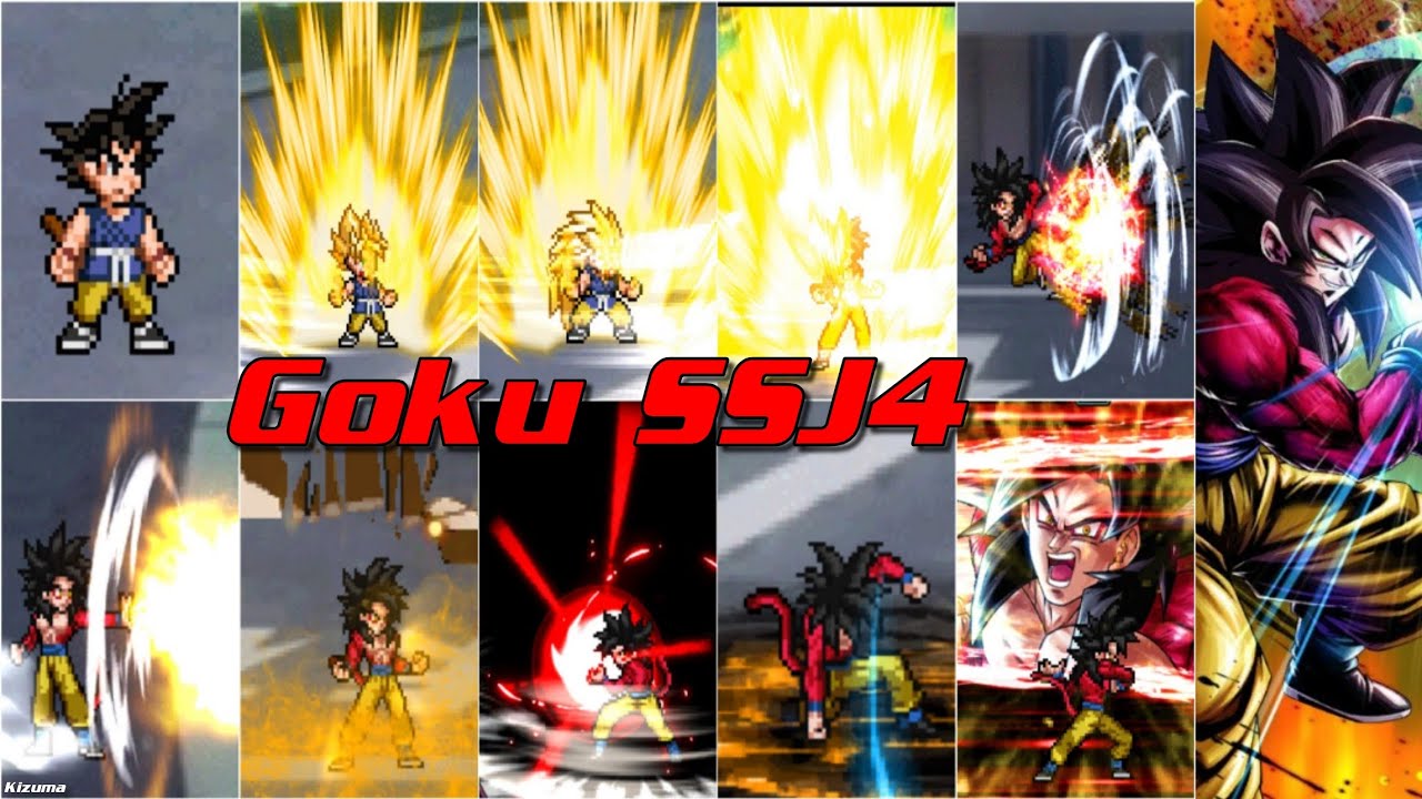 Goku SSJ4 - Bleach VS Naruto MUGEN - YouTube